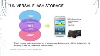 Universal Flash Storage | PPTX