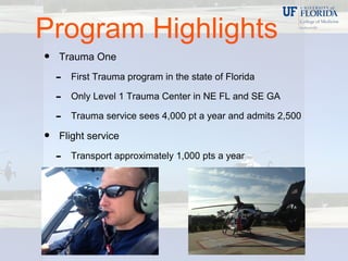 UF Jacksonville Emergency Medicine Residency | PPT