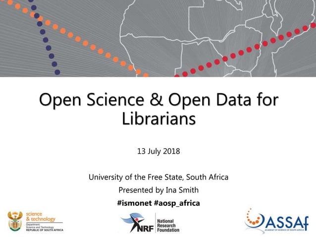 Open Science and Open Data for Librarians | PPTX