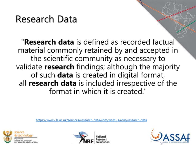 Open Science and Open Data for Librarians | PPTX