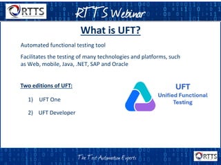 Improving Automated Testing Projects with UFT | PDF