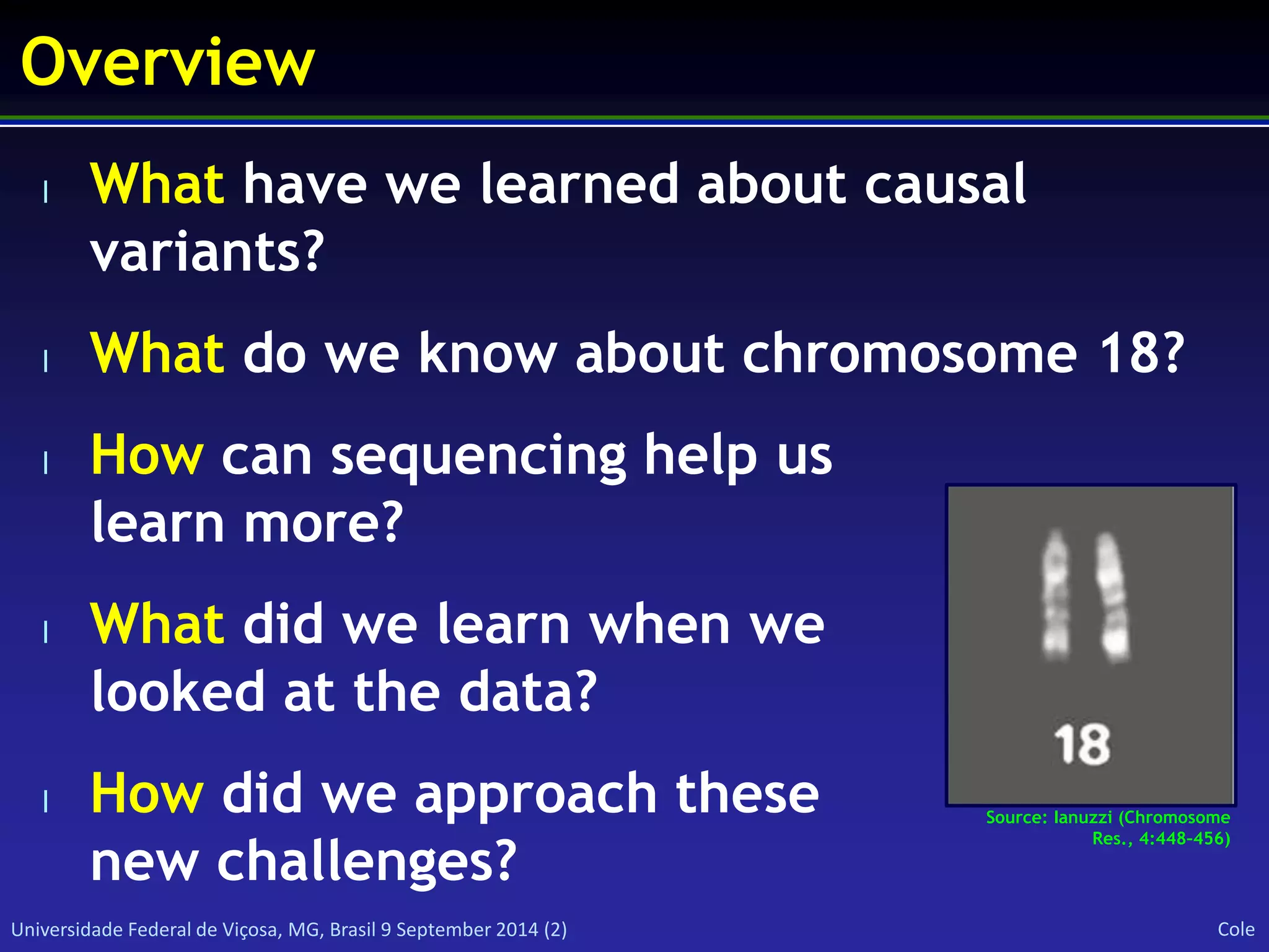 Using Genotyping And Whole Genome Sequencing To Identify Causal