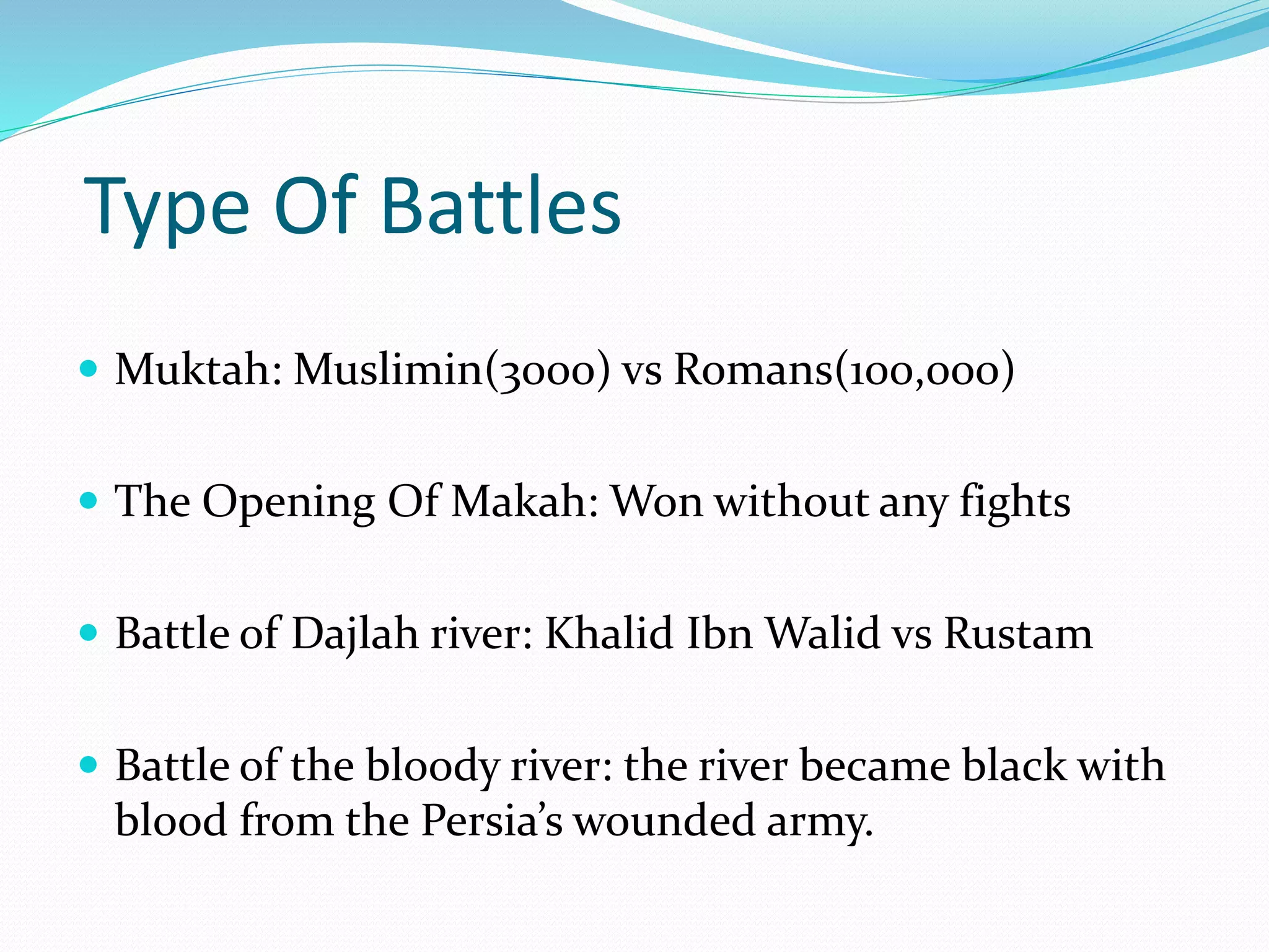 Famous Personality - Khalid Al-Walid | PPTX
