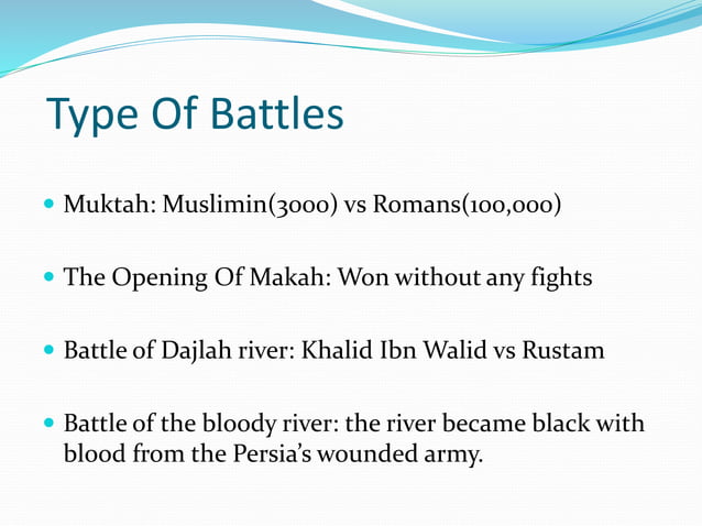 Famous Personality - Khalid Al-Walid | PPTX | Islam | Religion ...