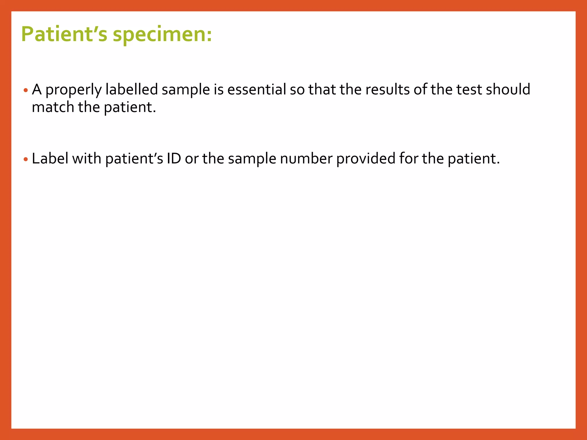 Blood collection and anticoagulants | PPTX