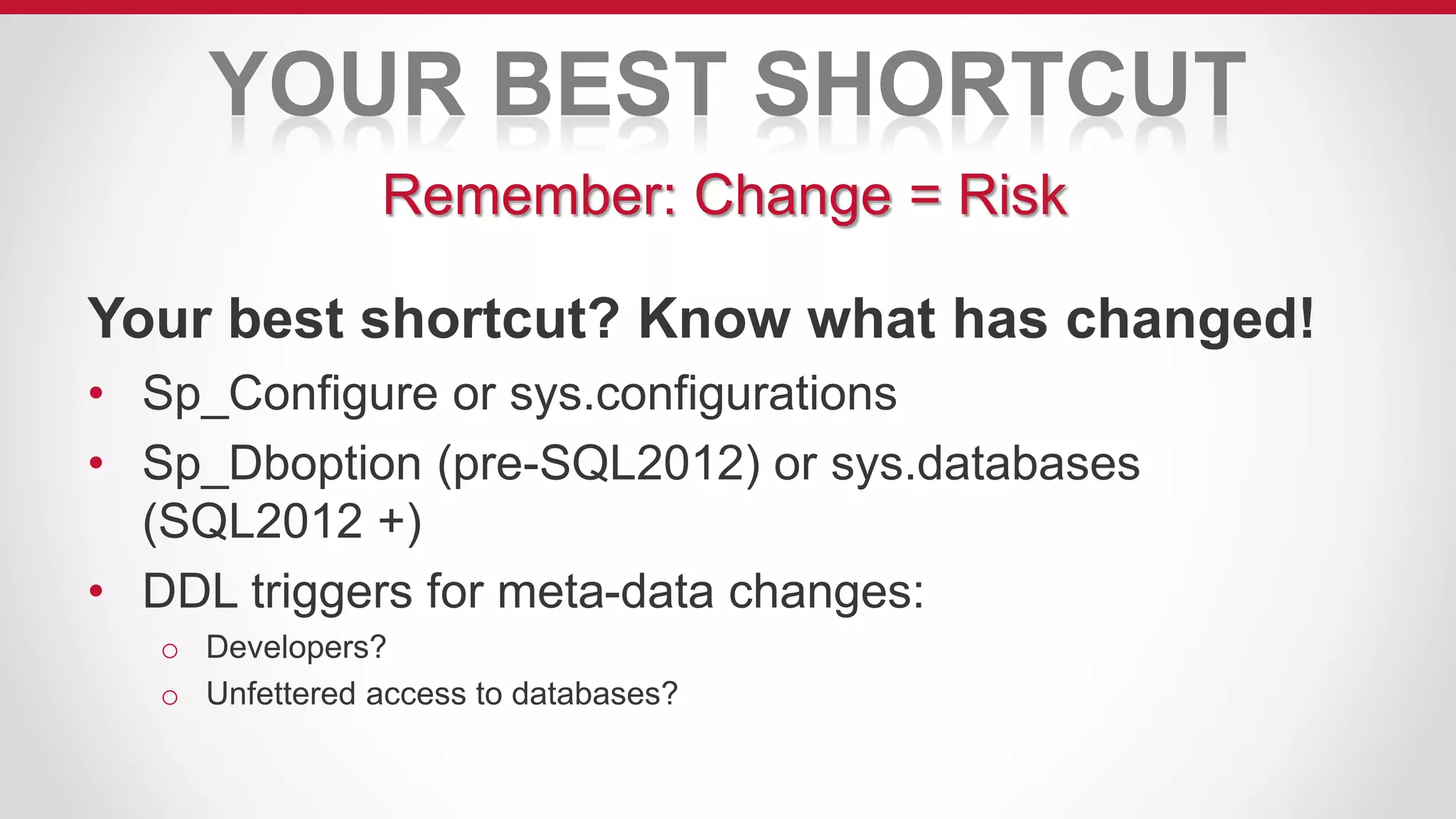 End-to-end Troubleshooting Checklist for Microsoft SQL Server | PPT