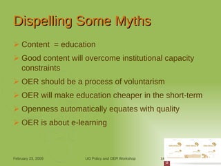 Introducing OER Africa and OER Licensing | PPT