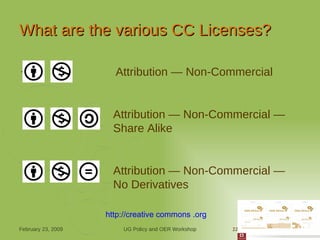 Introducing OER Africa and OER Licensing | PPT