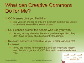 Introducing OER Africa and OER Licensing | PPT