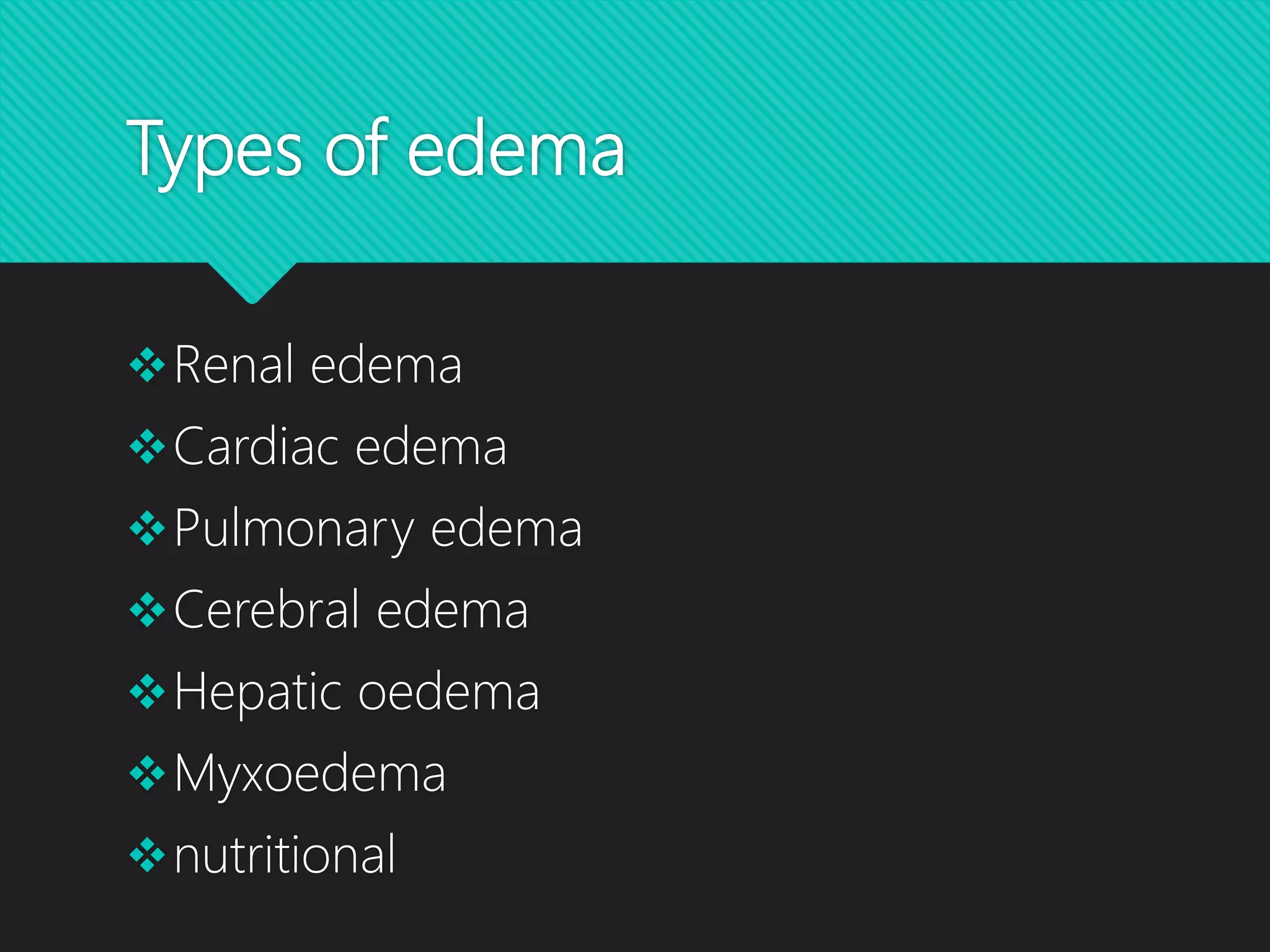 Oedema and hyperemia | PPTX