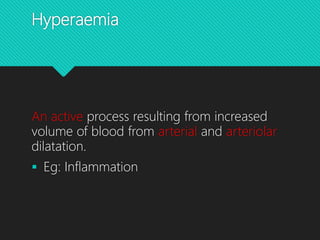 Oedema and hyperemia | PPTX