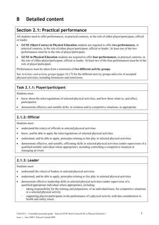 Ug021013 edexcel-gcse-in-pe-controlled-assment-gd | PDF