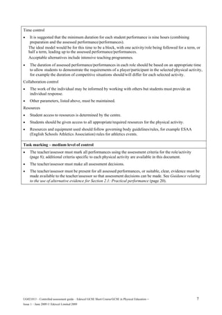Ug021013 edexcel-gcse-in-pe-controlled-assment-gd | PDF