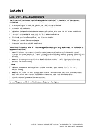 Ug021013 edexcel-gcse-in-pe-controlled-assment-gd | PDF