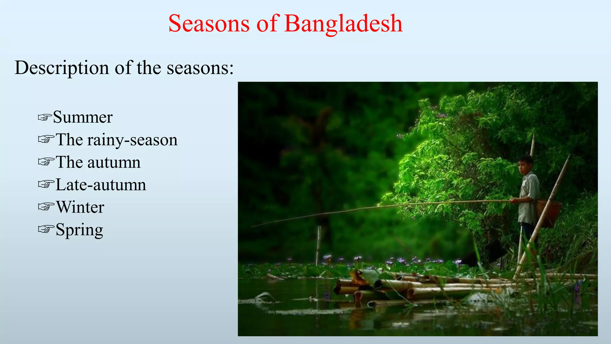 The Seasons of Bangladesh | PDF