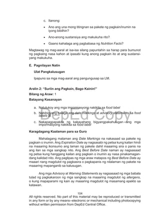 3 health 4 tg (qtr. 1 lessons 1 4) | PDF
