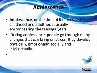 Adolescence : Issues and Concerns | PDF