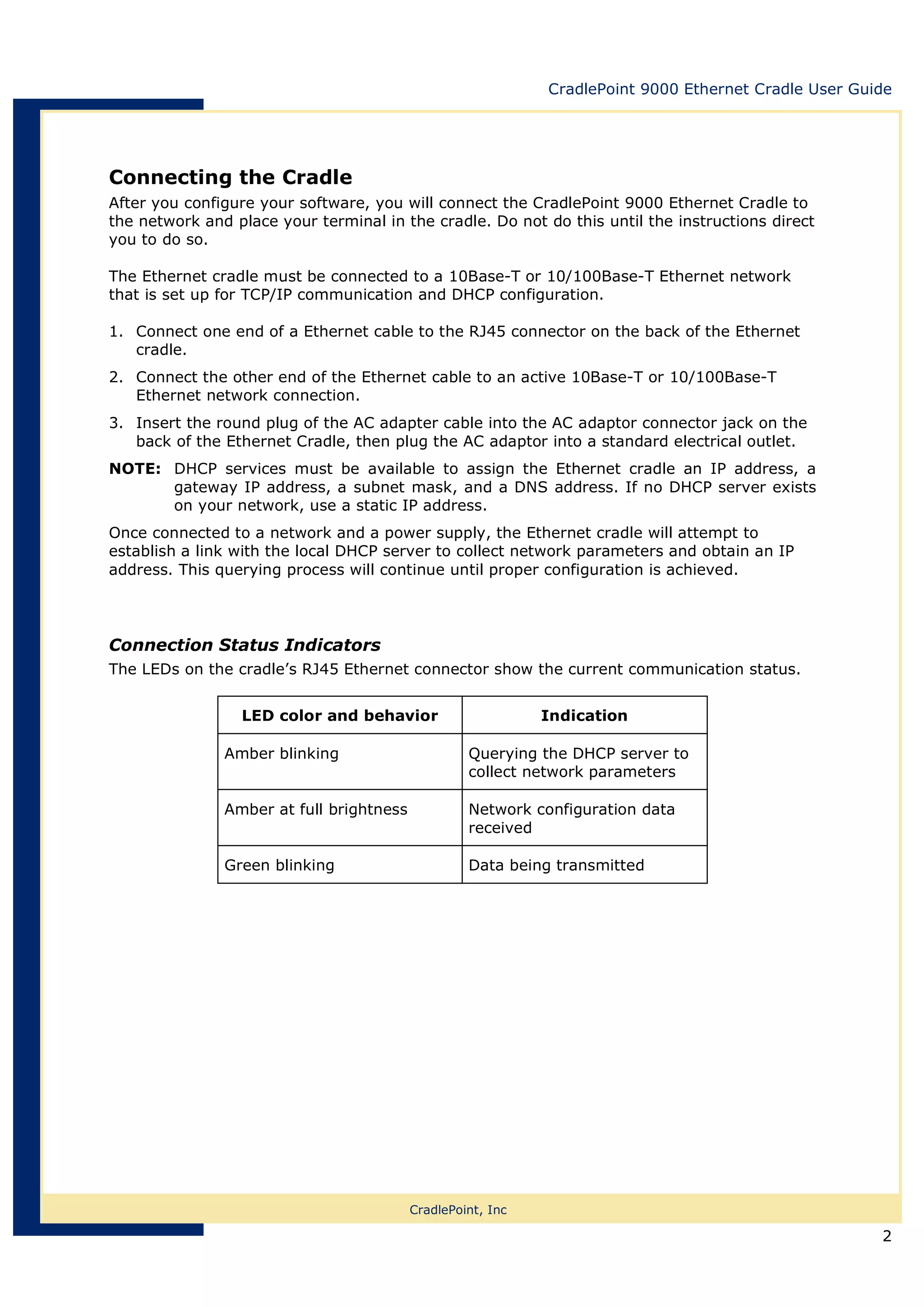 Cradlepoint PS6S9000UE - USB to Ethernet Cradle (quantum-wireless.com ...