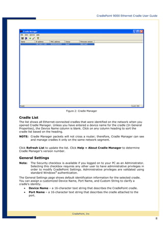 Cradlepoint PS6S9000UE - USB to Ethernet Cradle (quantum-wireless.com ...