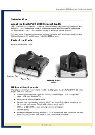 Cradlepoint PS6S9000UE - USB to Ethernet Cradle (quantum-wireless.com ...