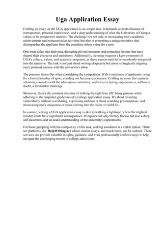 Uga Application Essay.pdf