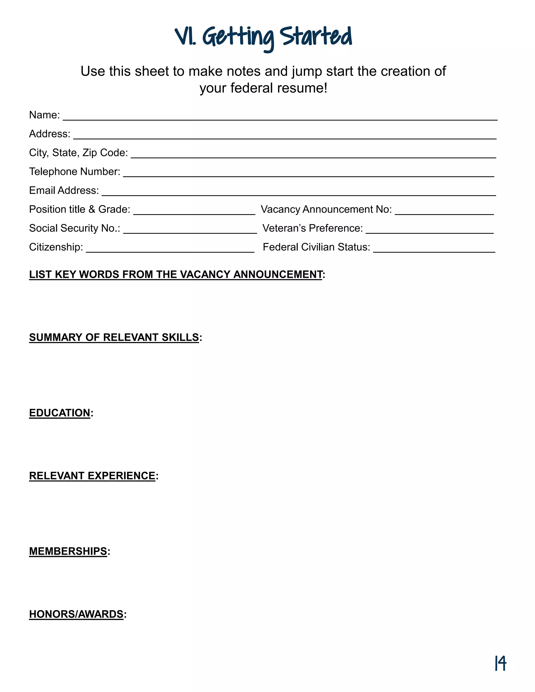 UGA Federal Resume Guide | PDF | Resume Writing and Advice | Job Search