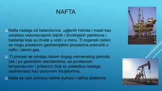 Ugalj, nafta i zemni gas 14 | PPTX