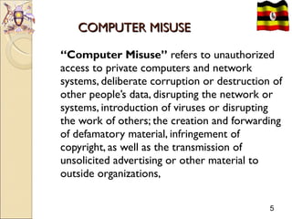 Uganda cyber laws _ isaca workshop_kampala_by Ruyooka | PPT
