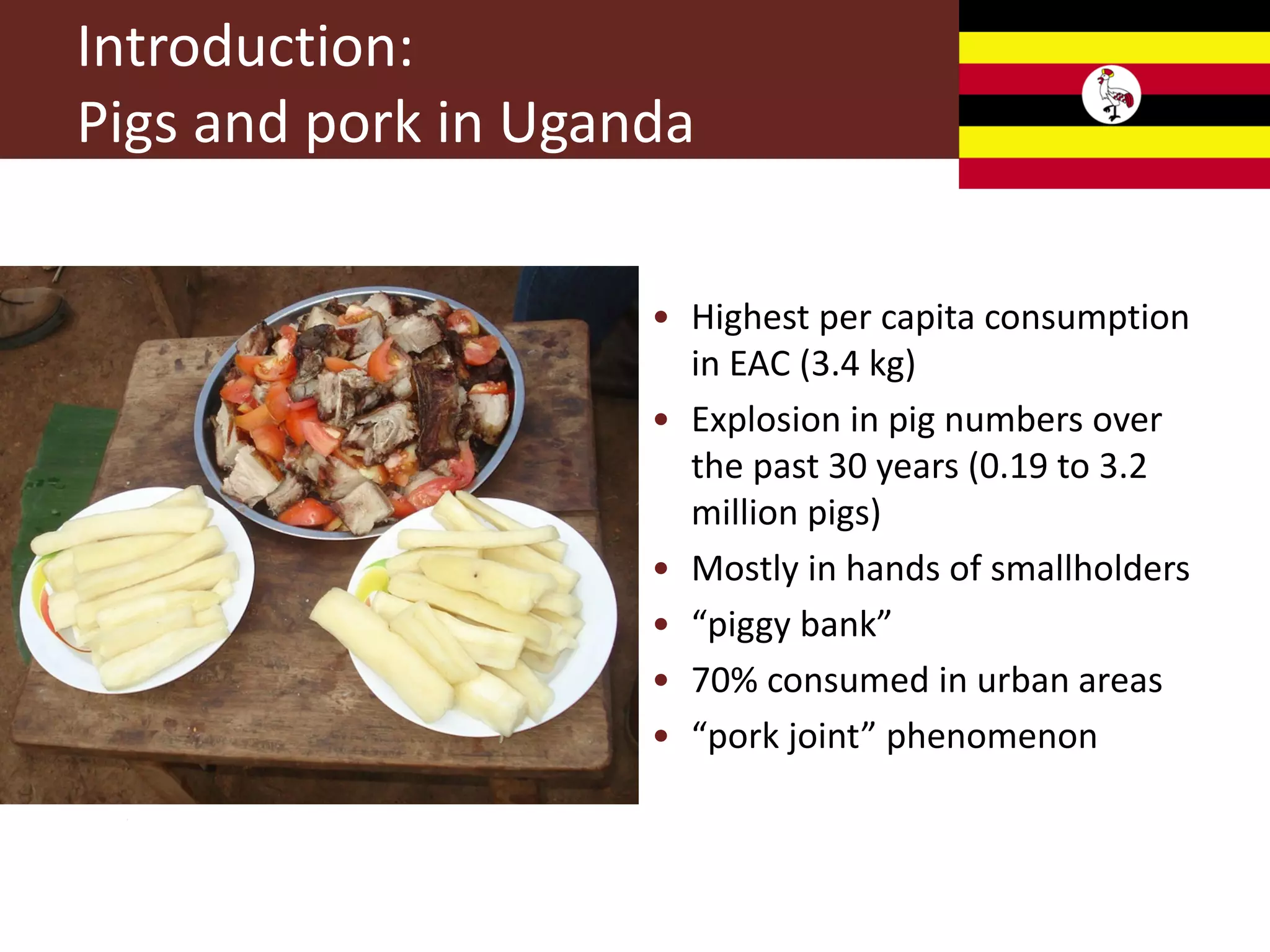 Smallholder pig producers and their pork consumption practices in three ...