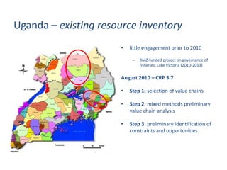 Update on fish value chain development in Uganda | PPTX