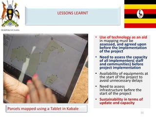 Support to Land Policy Implementation in Uganda | PPTX
