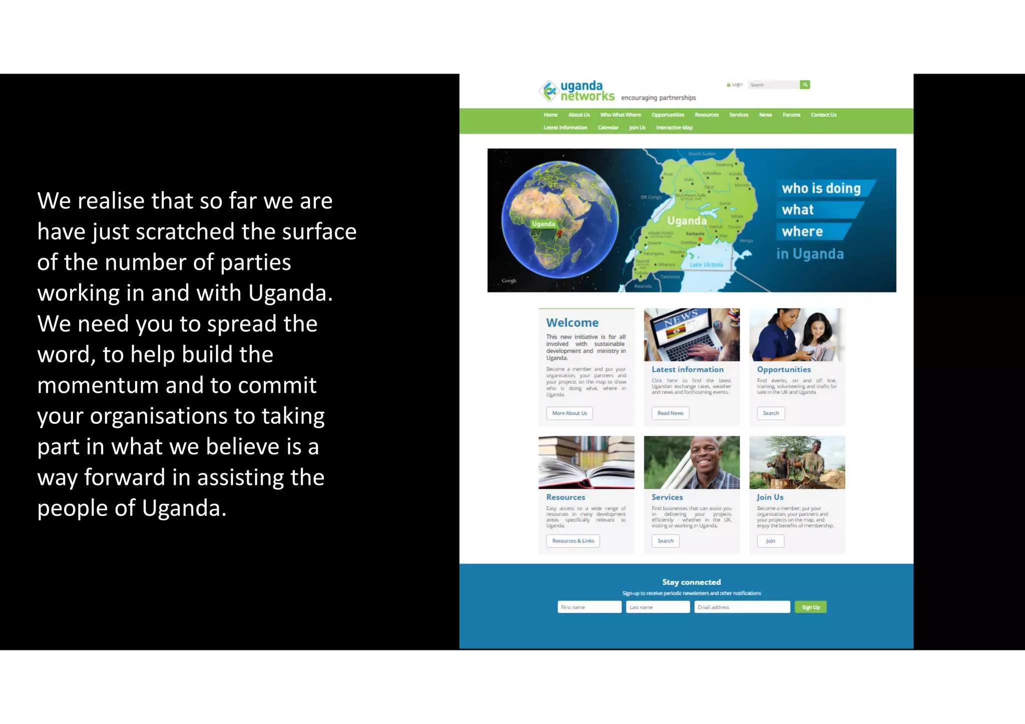 Uganda Networks Presentation | PPT