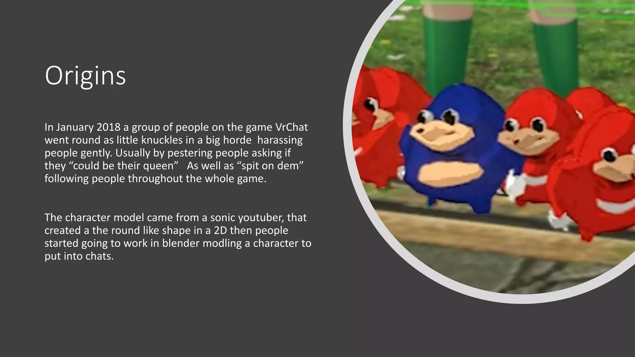 Ugandan knuckles | PPT