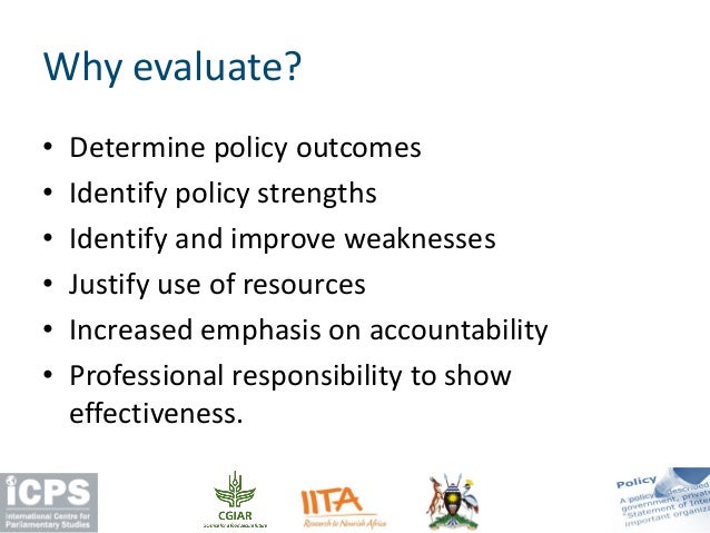 Introduction to Policy Evaluation