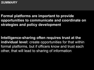 Presentation made at the NWCCTF Meeting on combating wildlife crime | PPTX