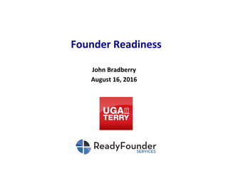 University of Georgia - Terry College of Business - Presentation | PDF