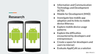 Exploring device literacy in Senegal | PPTX | Internet for Beginners ...