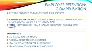 Human Resource Management of FedEx | PPTX