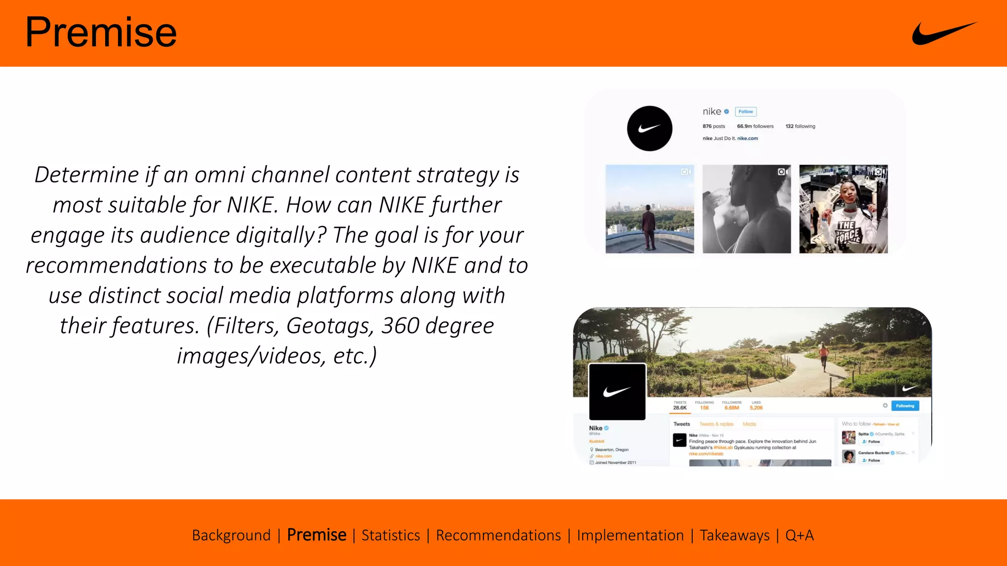 Nike - Social Media Strategies (Digital Marketing Today: F16) | PDF