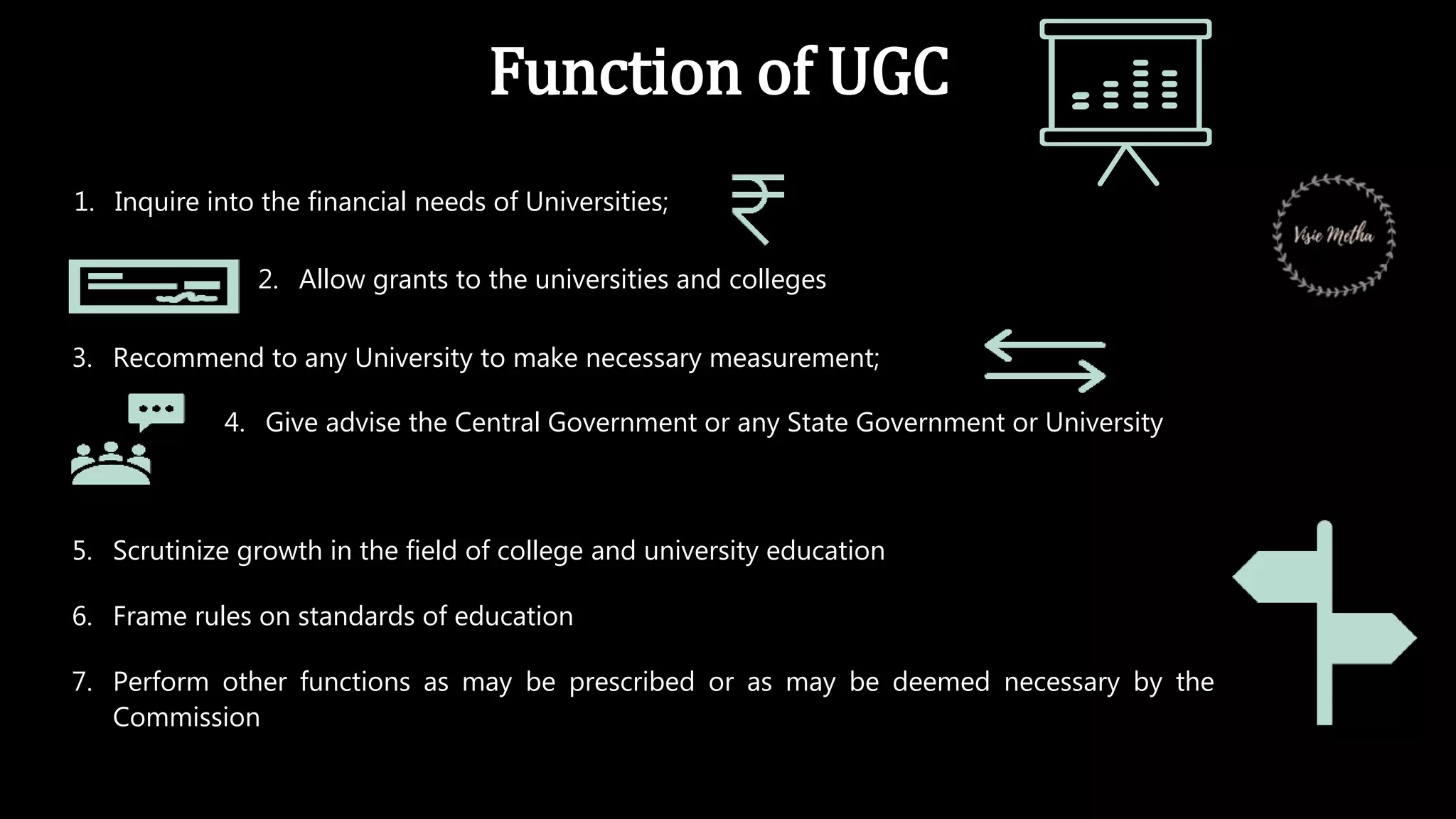 Structure and Functions of UGC | PPTX