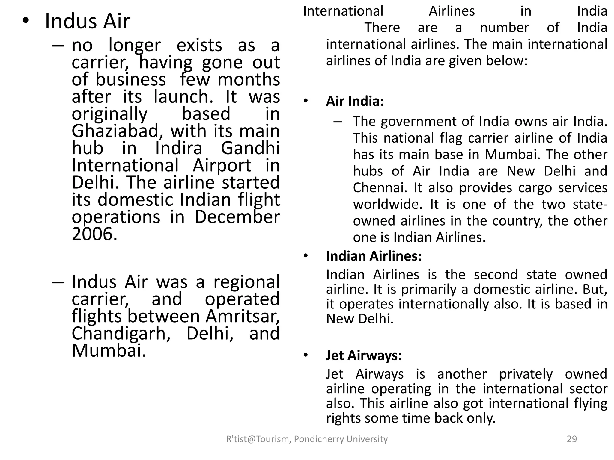 ugc-net-tourism-ch-04transportintourism-130522073732-phpapp01.pdf | Air ...