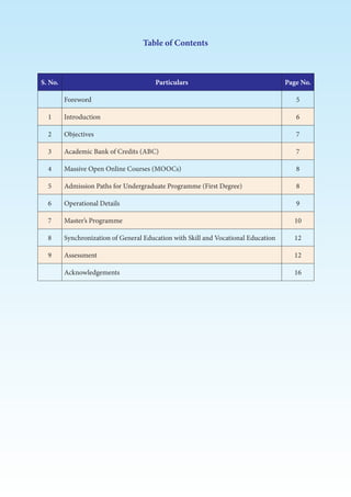 Ugc gl multipe entry exit guidelines | PDF