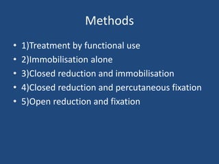 Principles of management of Fractures | PPTX