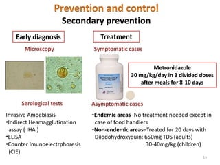 Amoebiasis and Ascariasis | PPTX