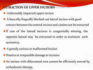 UG CLASS EXTRACTION IN ORTHODONTICS.pptx