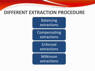 UG CLASS EXTRACTION IN ORTHODONTICS.pptx