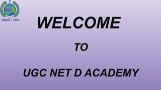 About UGC NET / UGC NET Exam | PDF