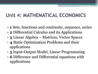 Ugc net economics | PPTX