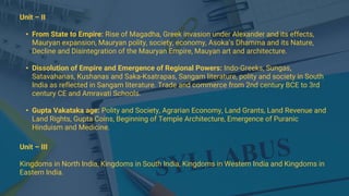 UGC NET History Syllabus 2022 | PPTX