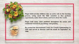 UGC NET Jean Piaget | PPTX